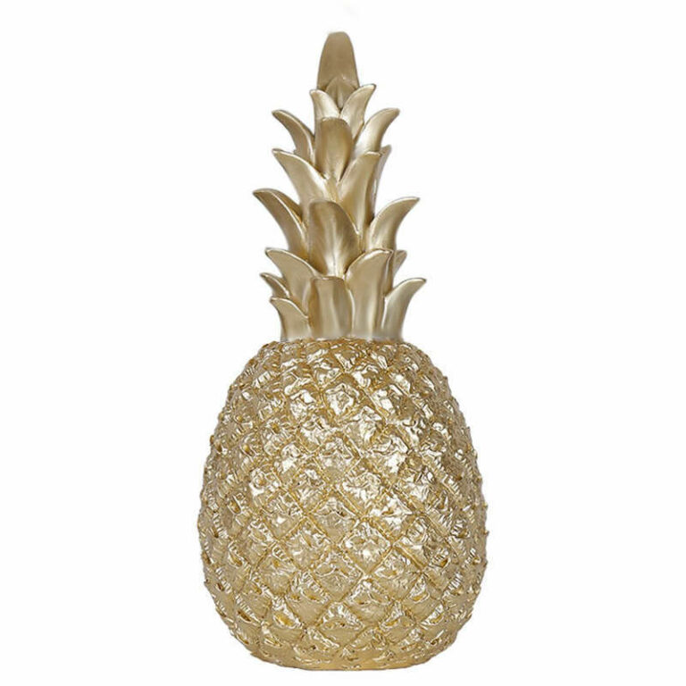 Déco Ananas Doré - Passion Ananas